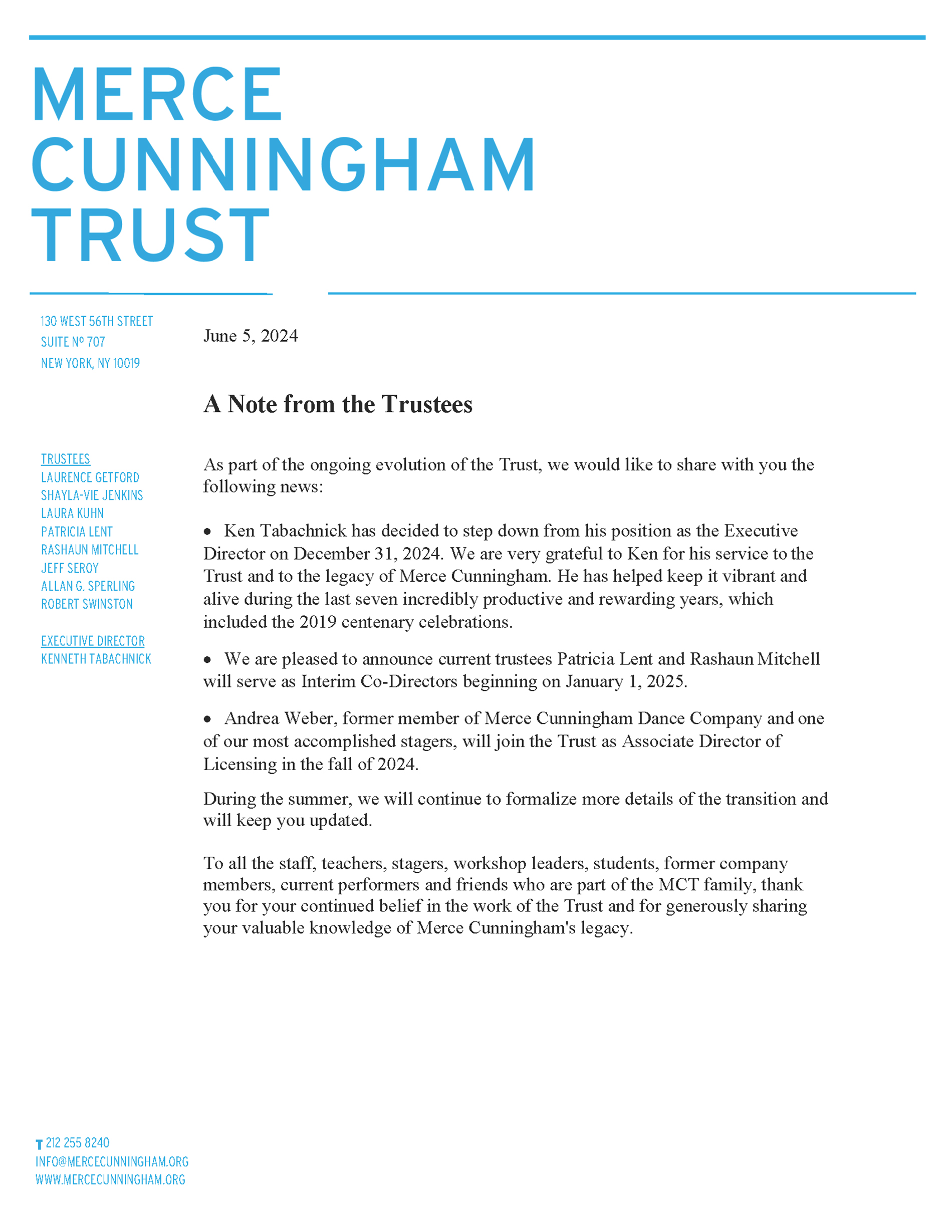 Home - Merce Cunningham Trust